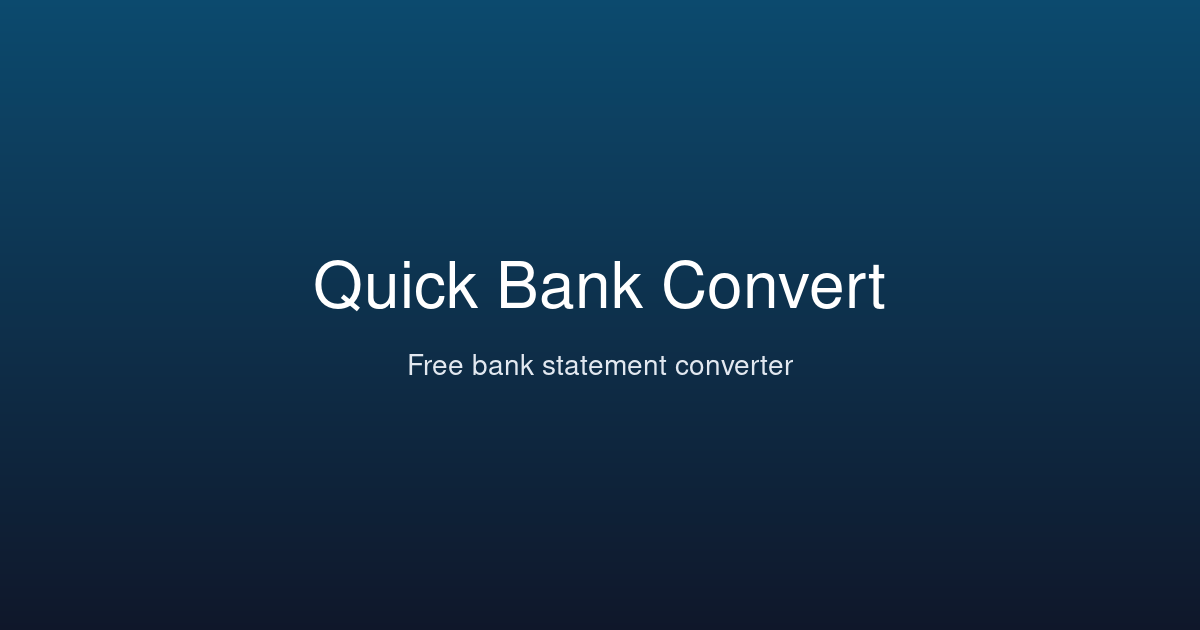 How to Prepare Bank Statements for a Loan Application — Quick Bank Convert